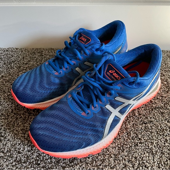 Asics | Shoes | Asics Mens Gelnimbus 22 Running Shoes Tuna Bluepure ...
